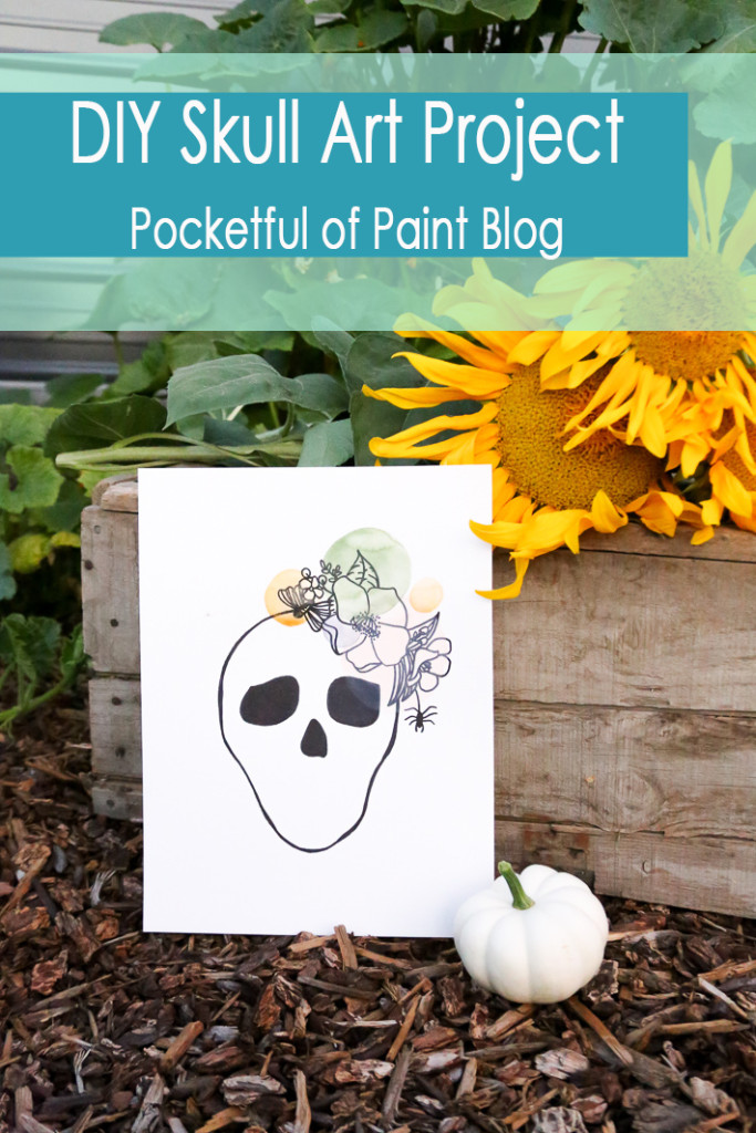 DIY Skull Art Project